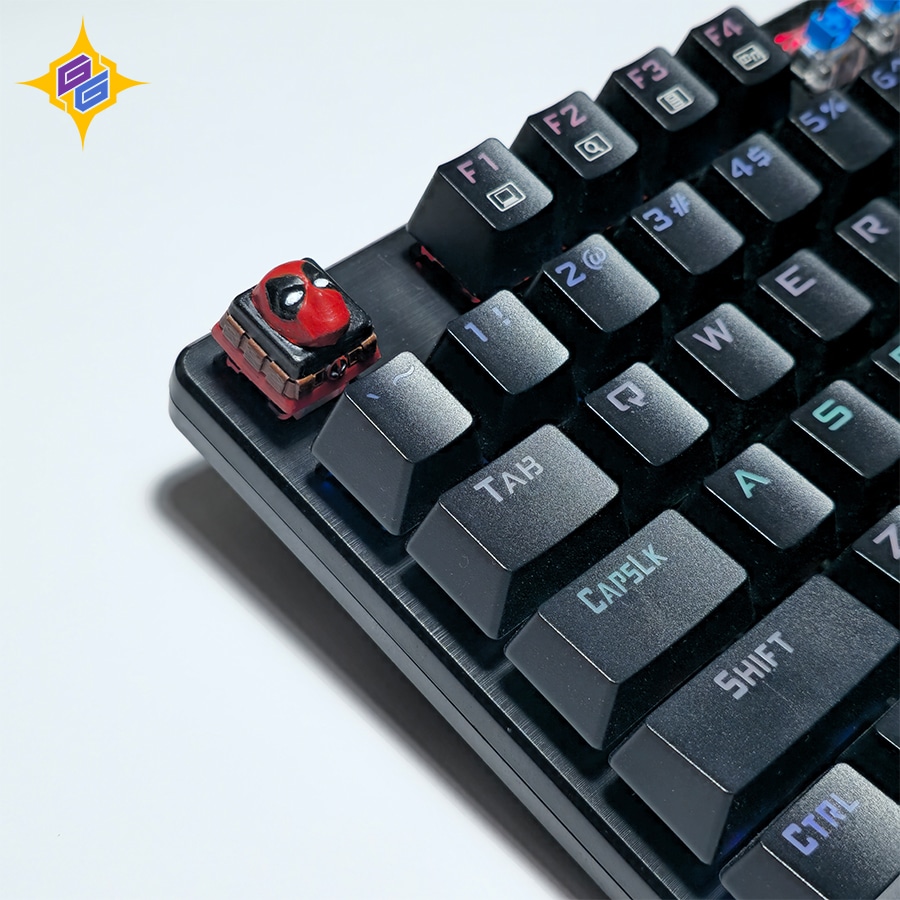 کیکپ طرح ددپول از سری مارول | Deadpool design keycap | جی جی استار